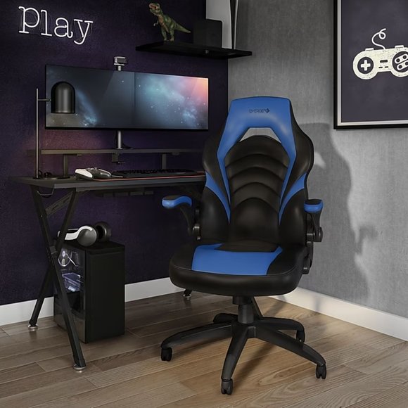 Emerge | Office | New Emerge Vortex Bonded Leather Gaming Chair Black ...